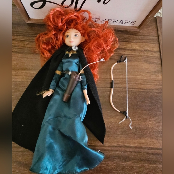 Disney | Toys | Merida Classic Doll 22 Disney Barbie Size Bow Arrow ...
